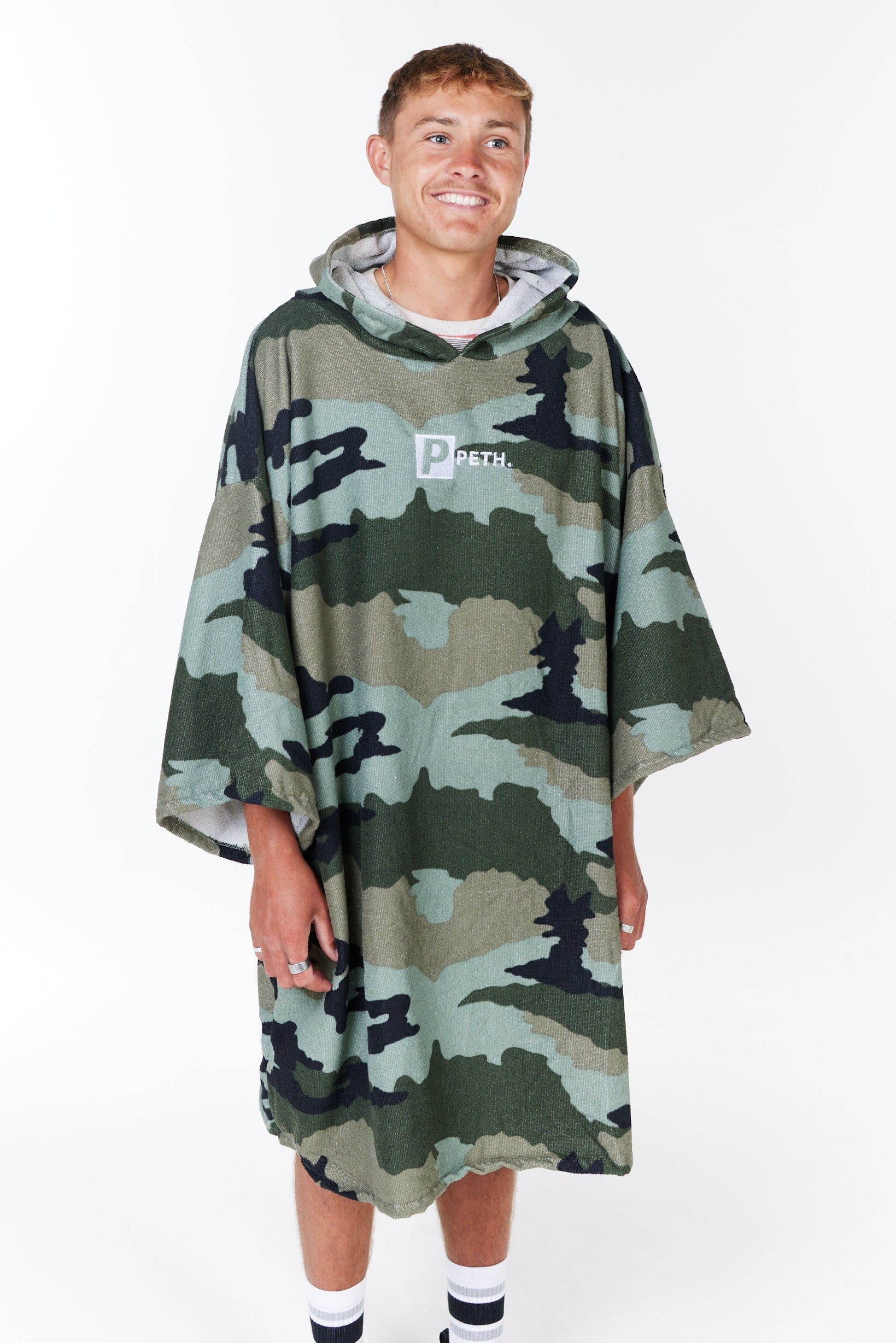 Premium Microfibre Oversized Changing Poncho / Robe - CAMO – Pethstore